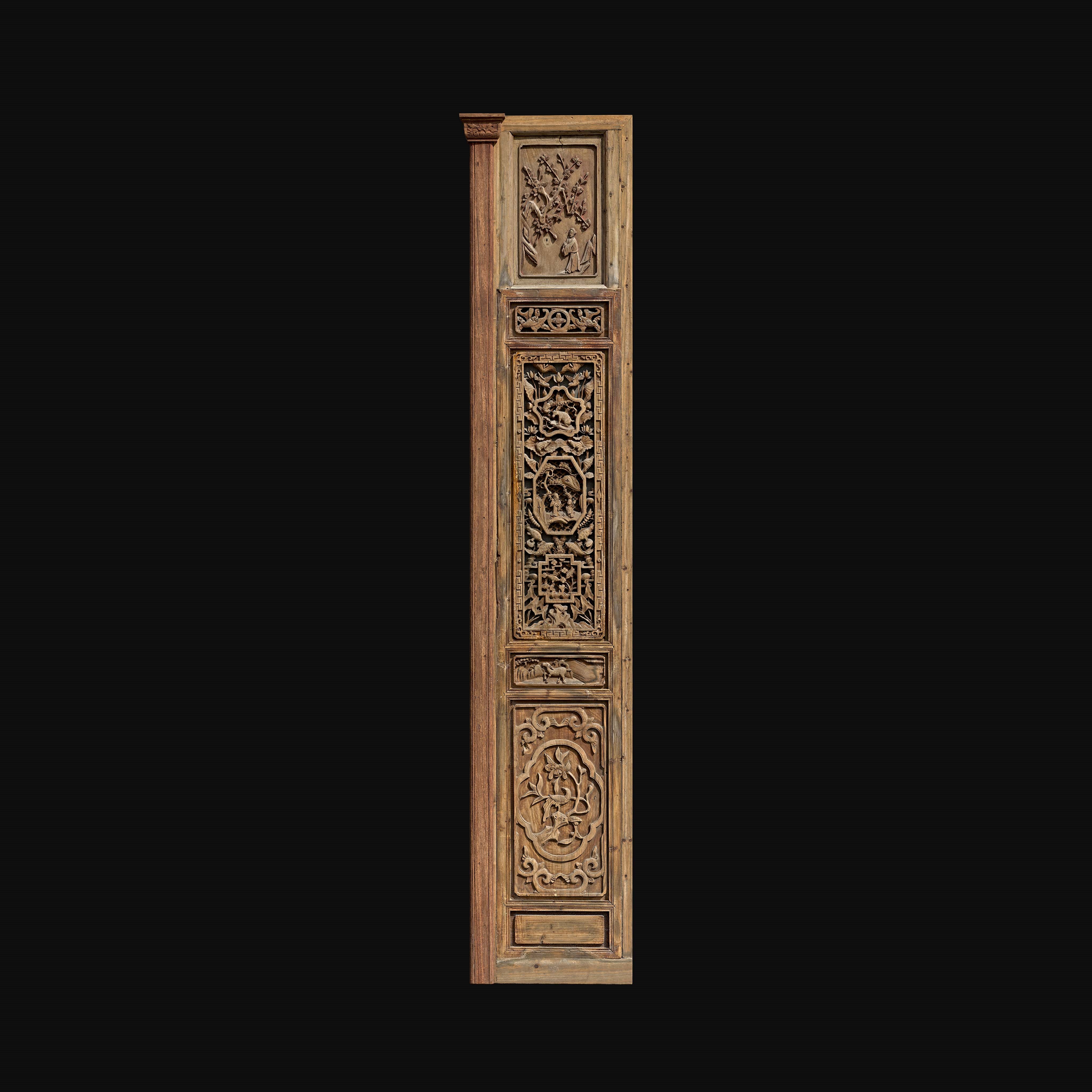 Chinese carved wooden door | Fab