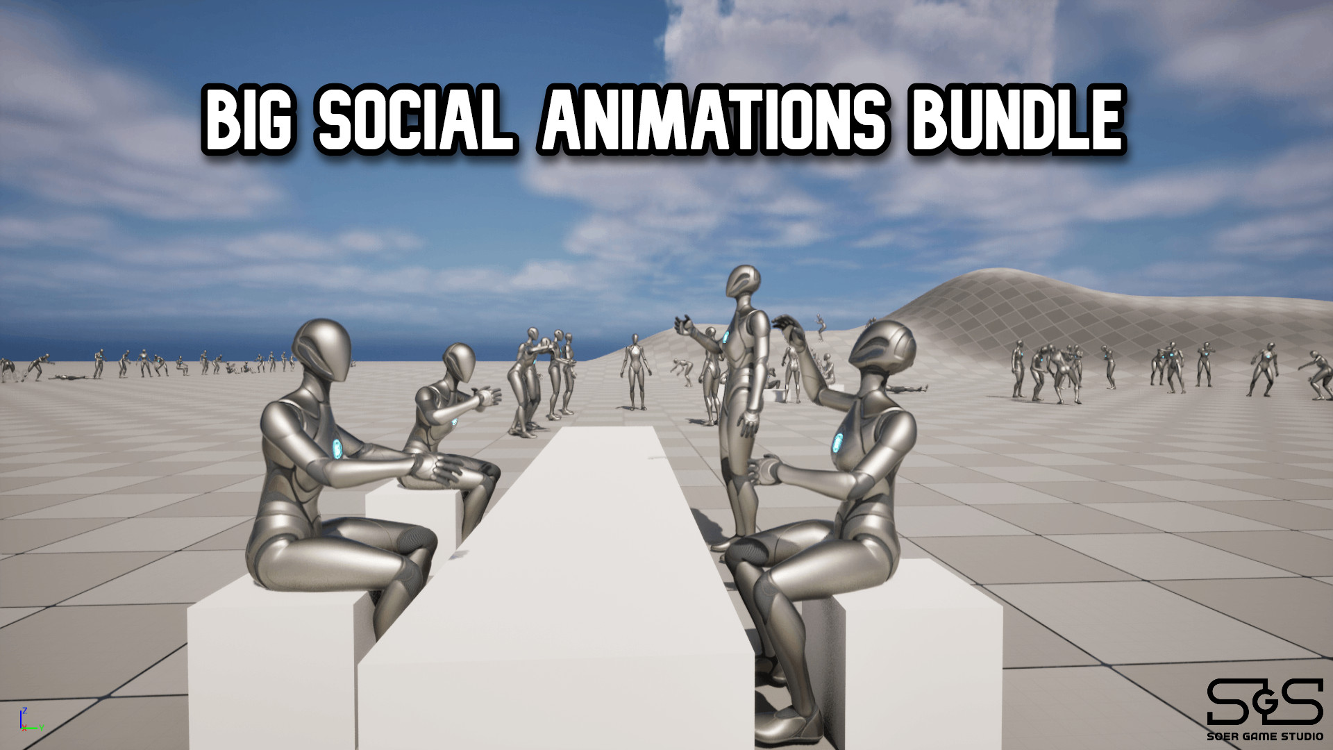 Big Social Animations Bundle | Fab