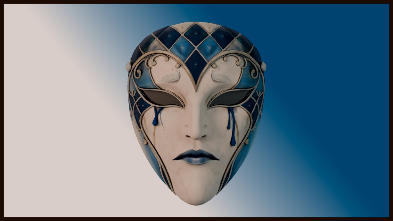 Harlequin Mask #7 | Fab