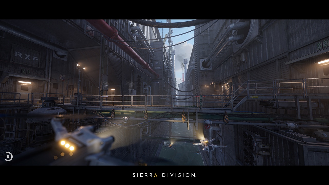 Industrial Sci-Fi and Modular Oil Rig