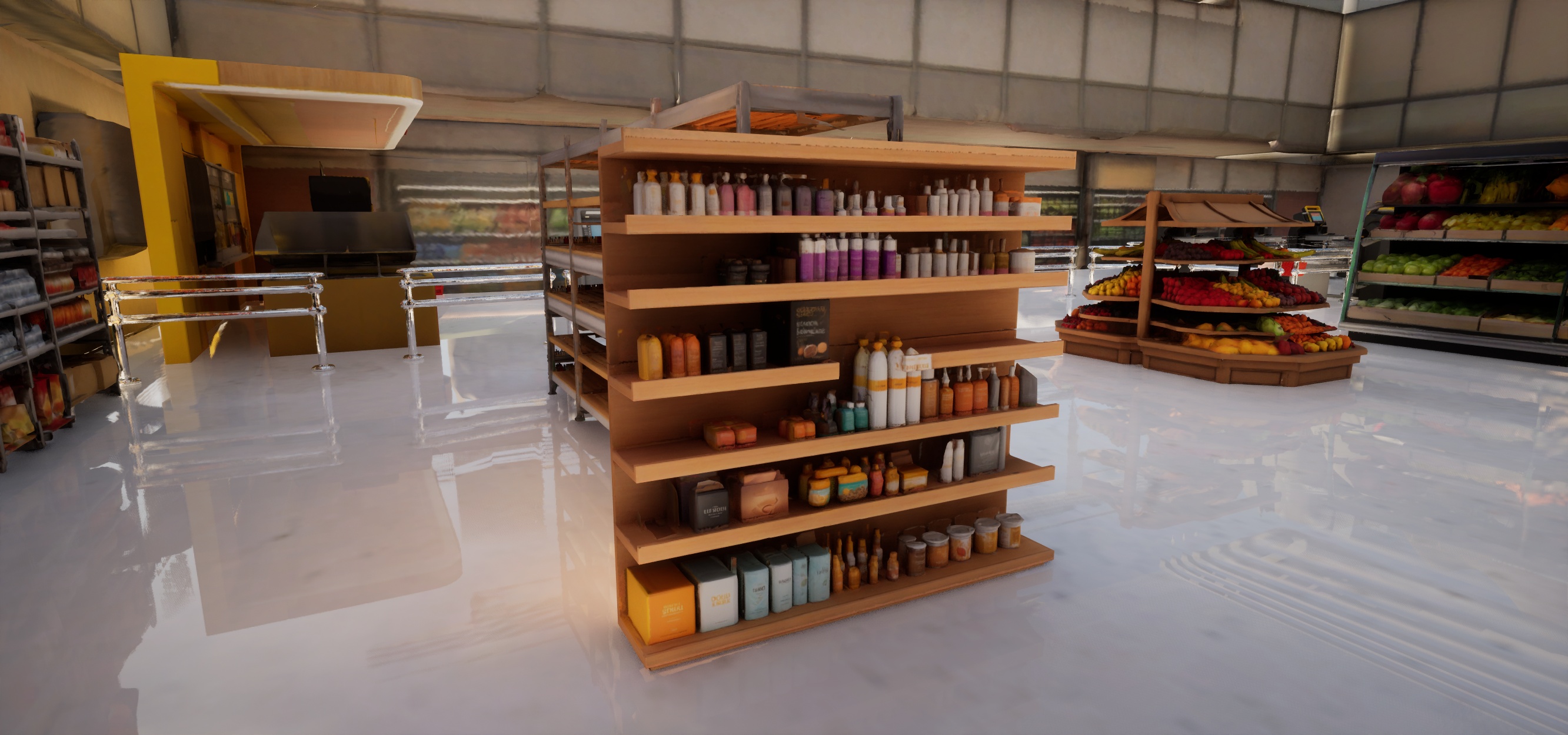 Retail Shelf With Stock - Prop | Fab