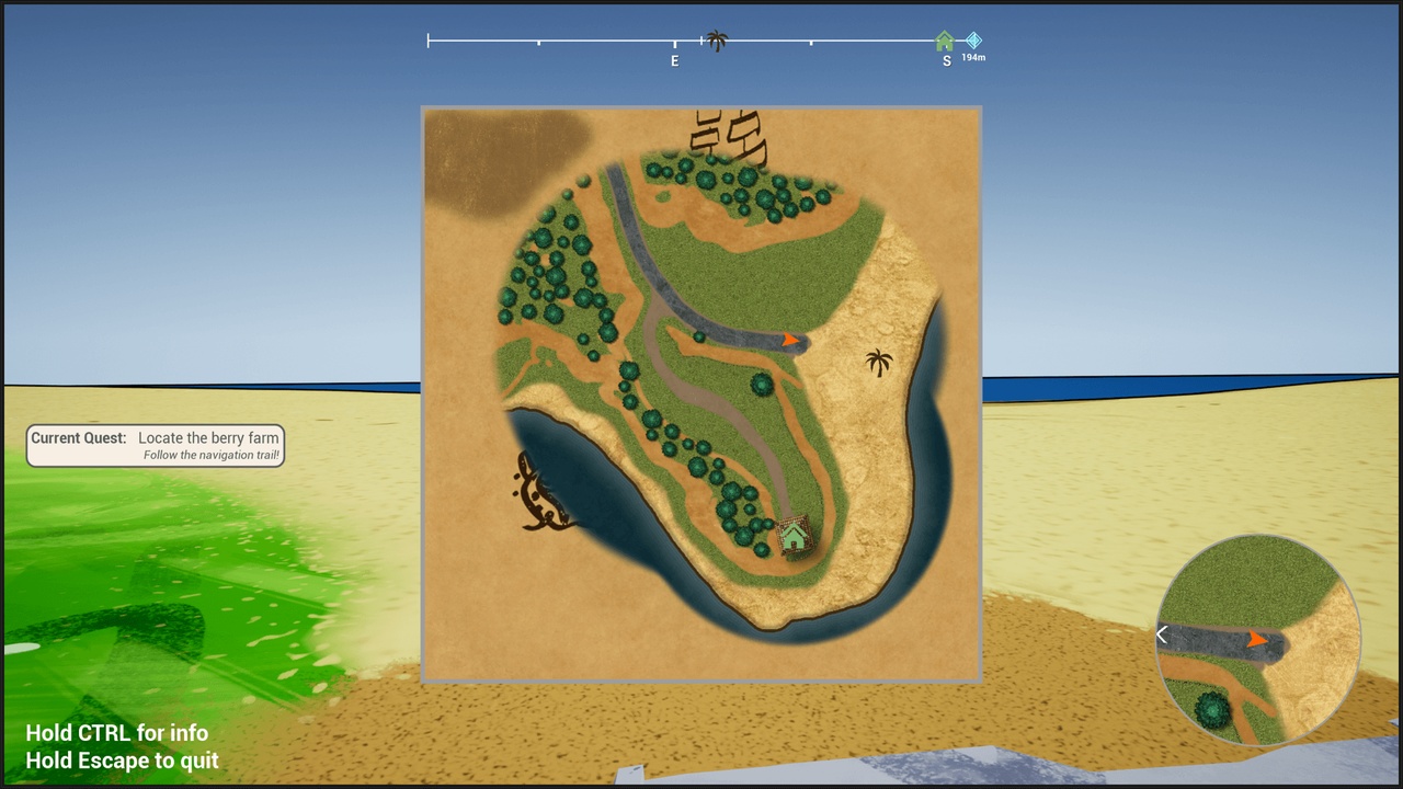 Quest Map Pro - Compass, World Map and Mini Map
