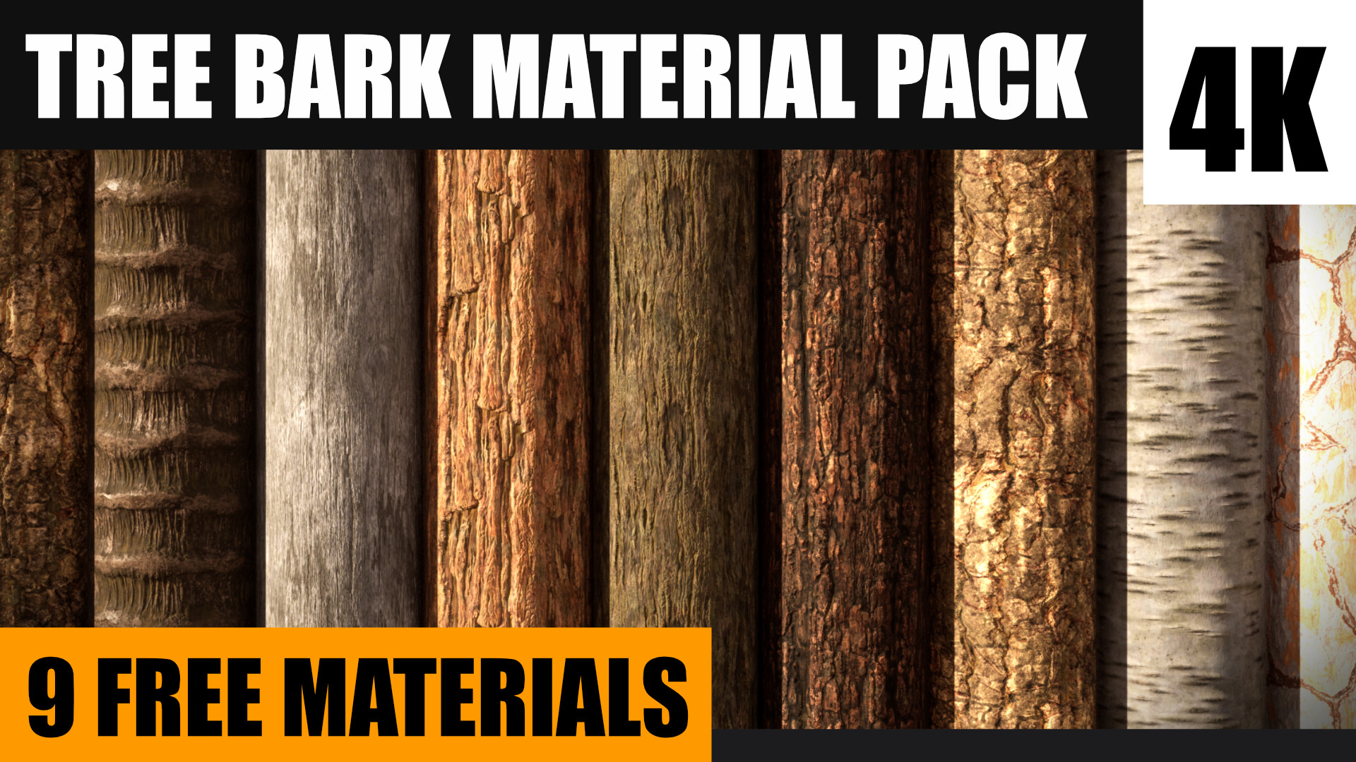Tree Bark Material Pack | Fab