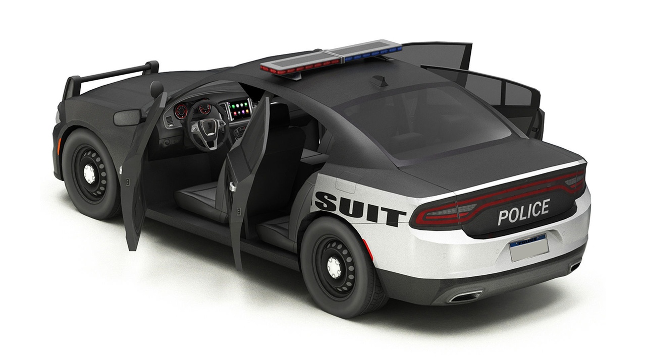 Police Car # 7 - 3D model by Sidra (@Sidramax) [17b6b43] - Sketchfab