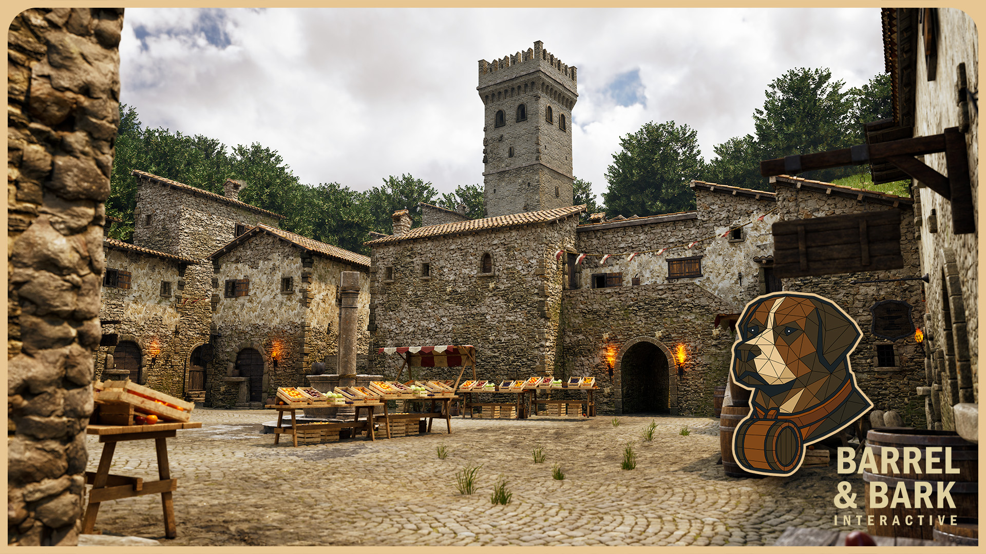 Medieval Italian Village Environment | Fab