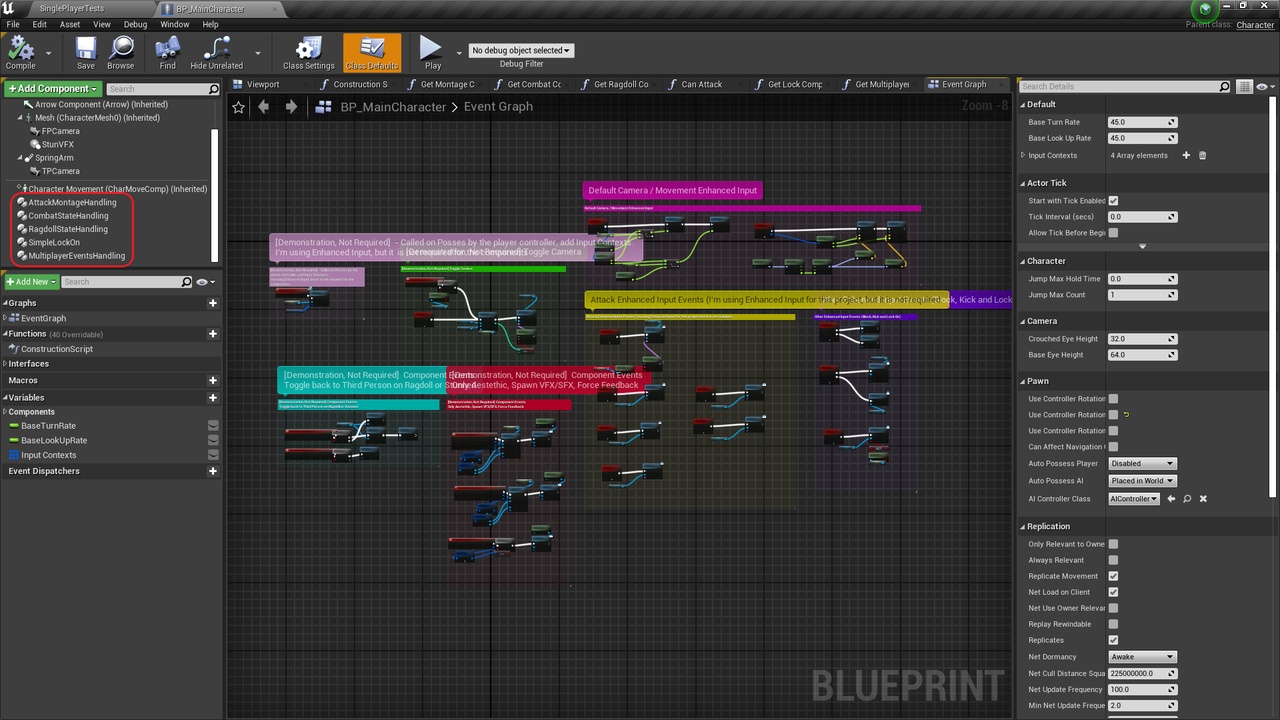 Basic Multiplayer Melee Combat System