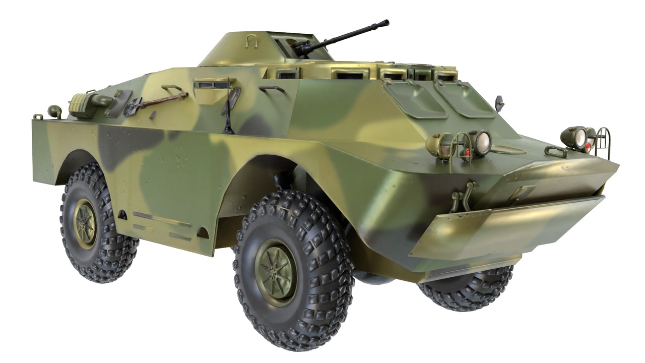 Light Armored Scout Vehicle (3D Model) | Fab