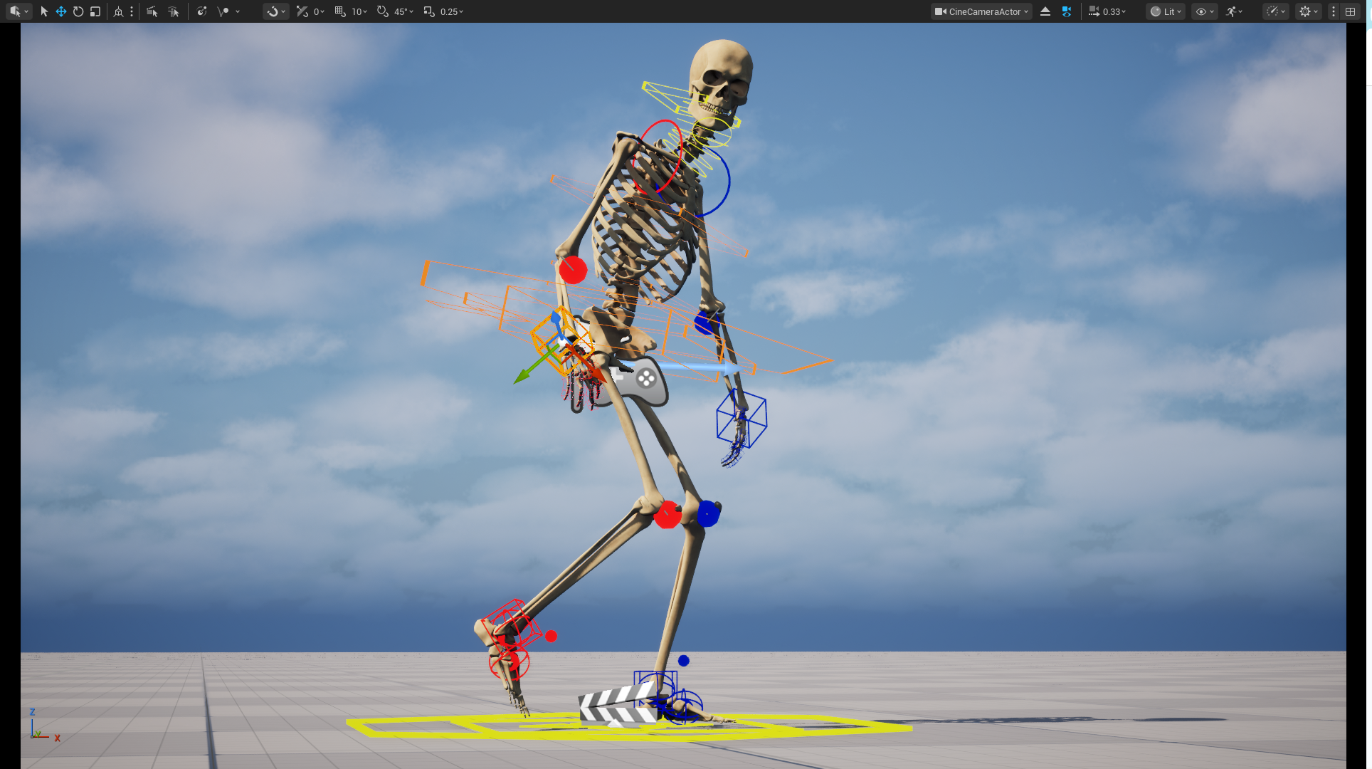 Skeleton Warrior Modular Control Rig | Fab