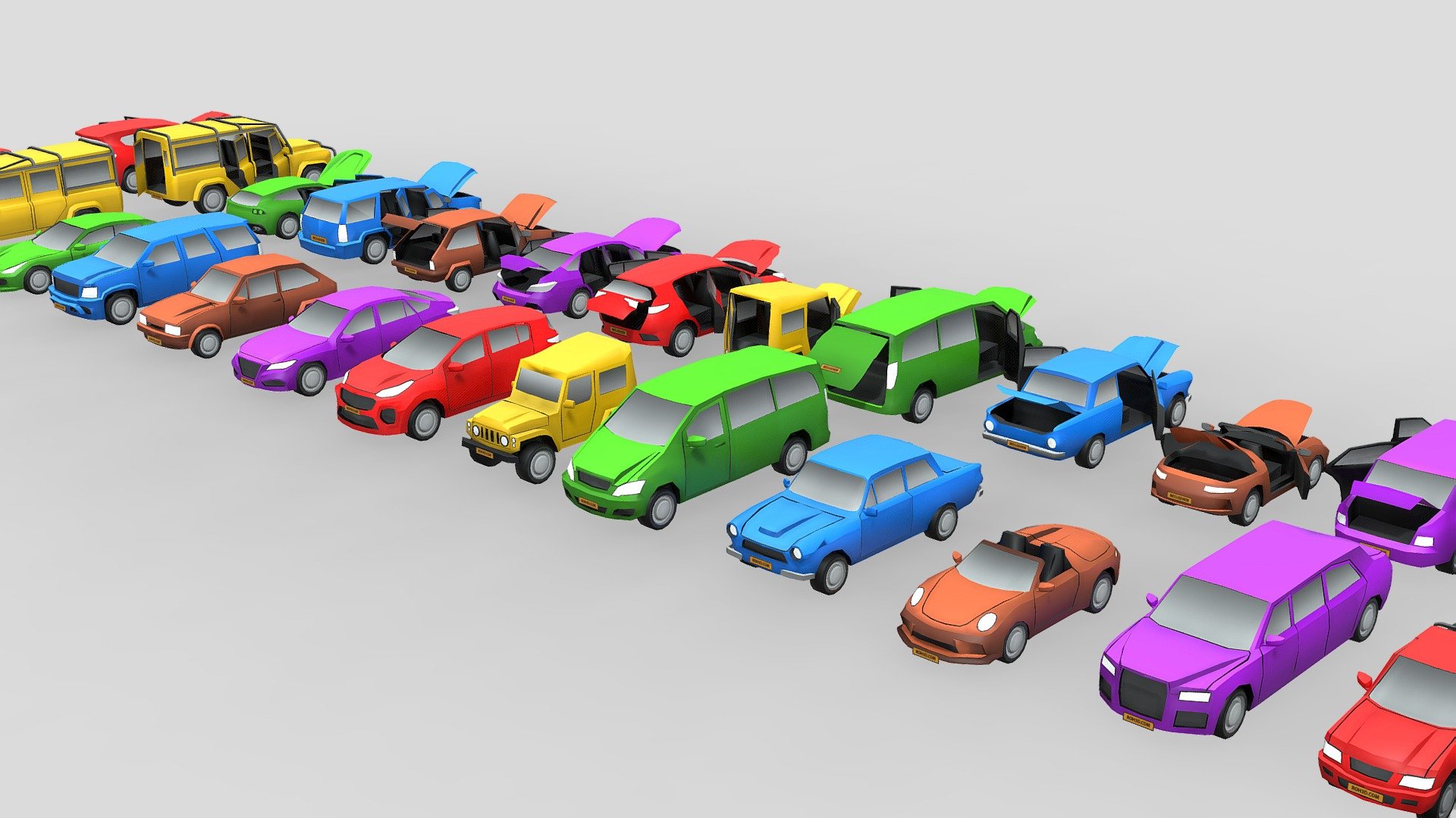 Lowpoly Car Low Poly Car 3D Models Sketchfab