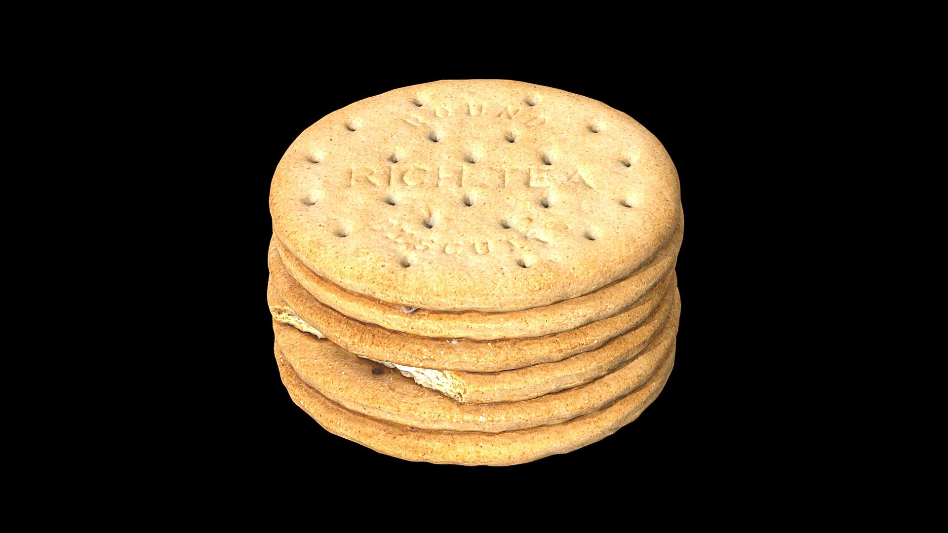 Round Rich Tea Biscuits (Photogrammetry) | Fab