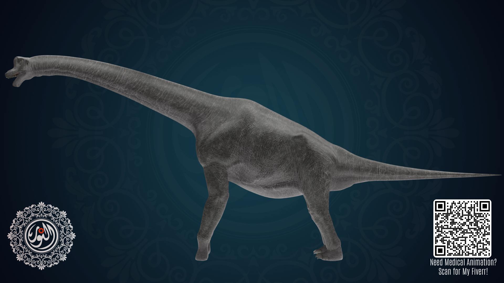 Realistic Brachiosaurus (3D Model) | Fab