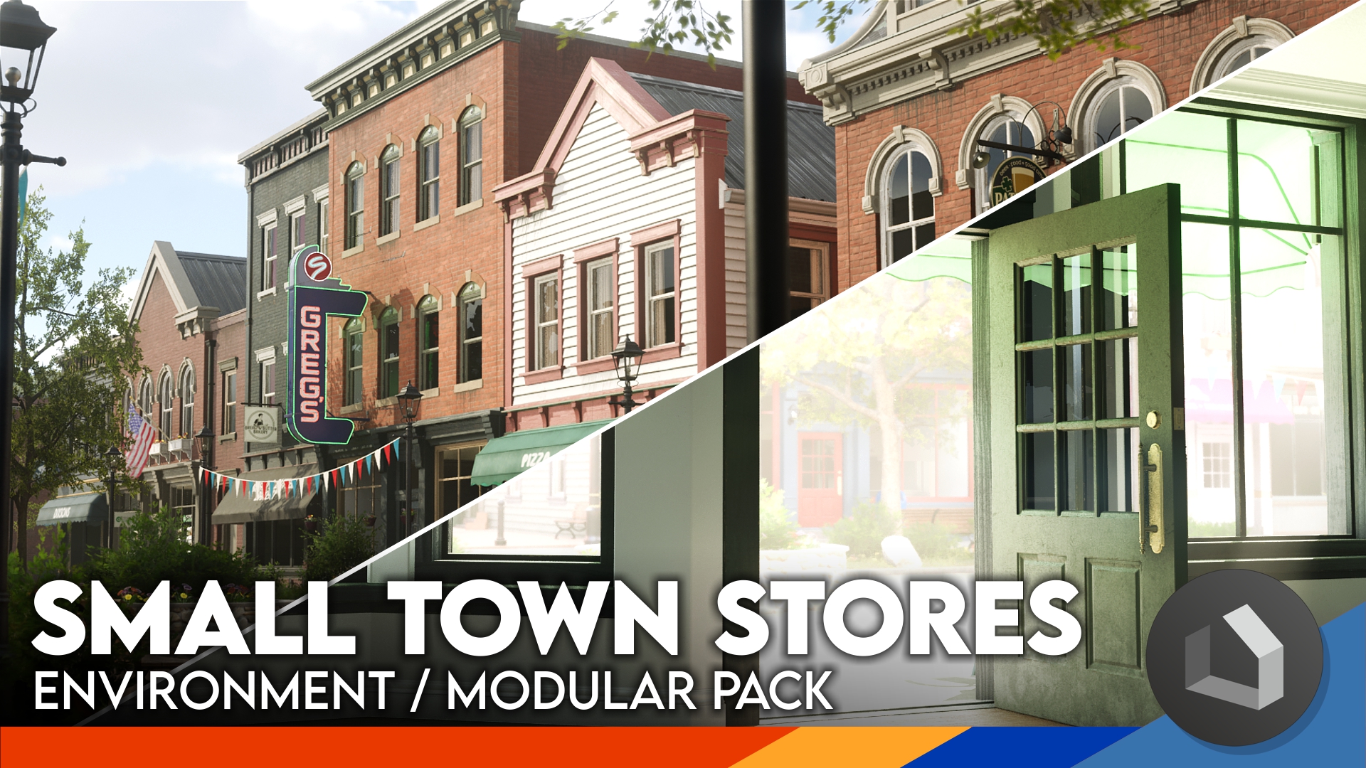 Small Town Stores - Modular Pack | Fab