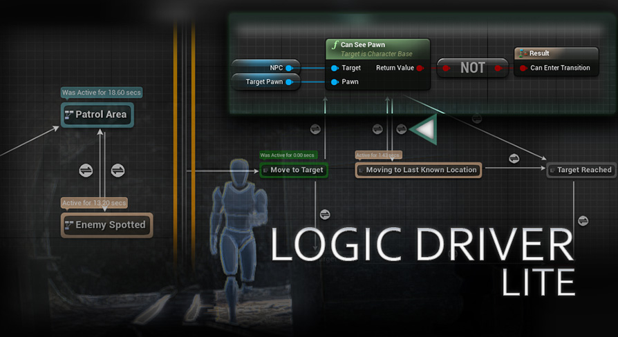 Logic Driver Lite - State Machine Blueprint Editor | Fab