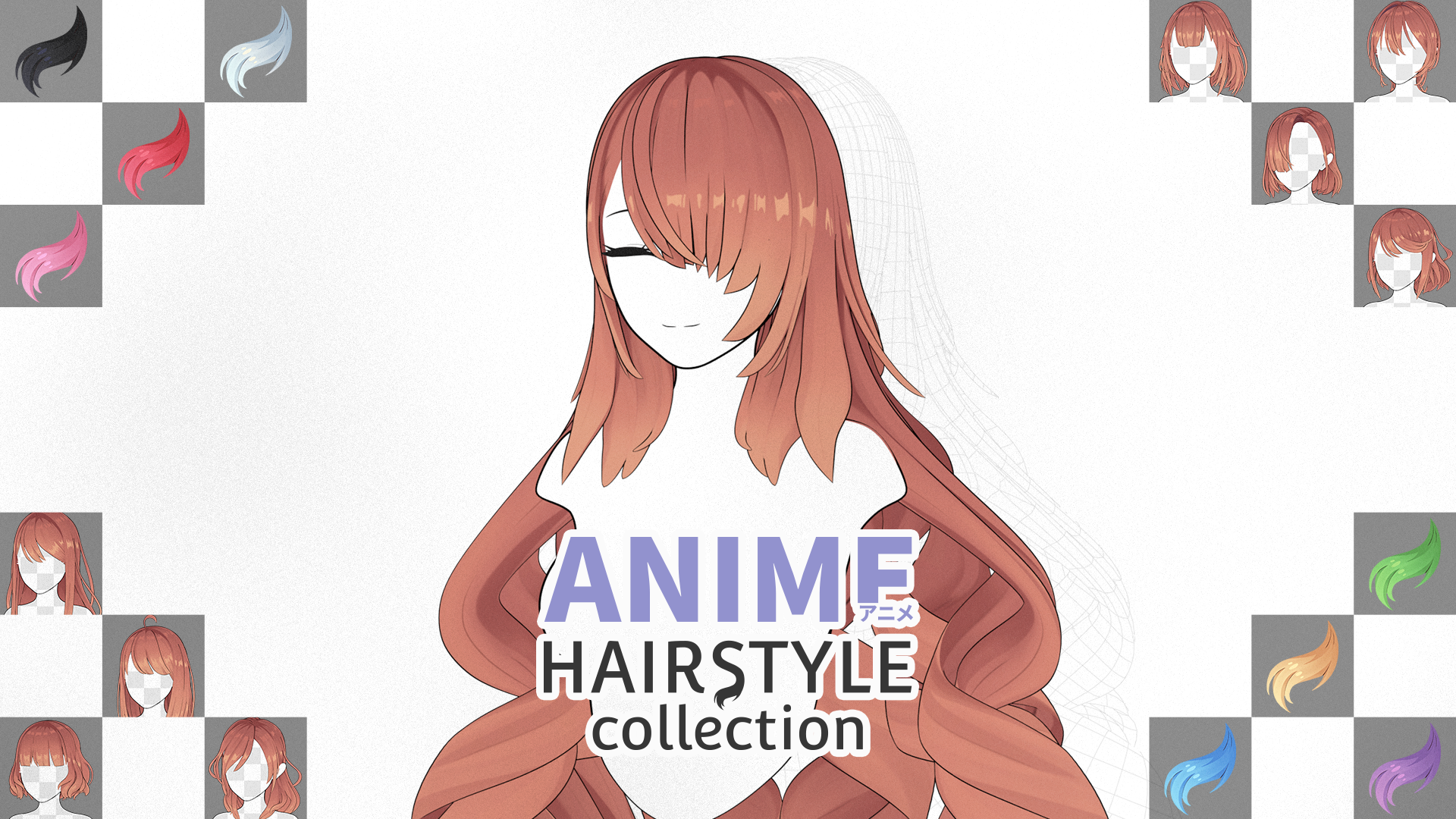 Anime Hairstyle Collection | Fab