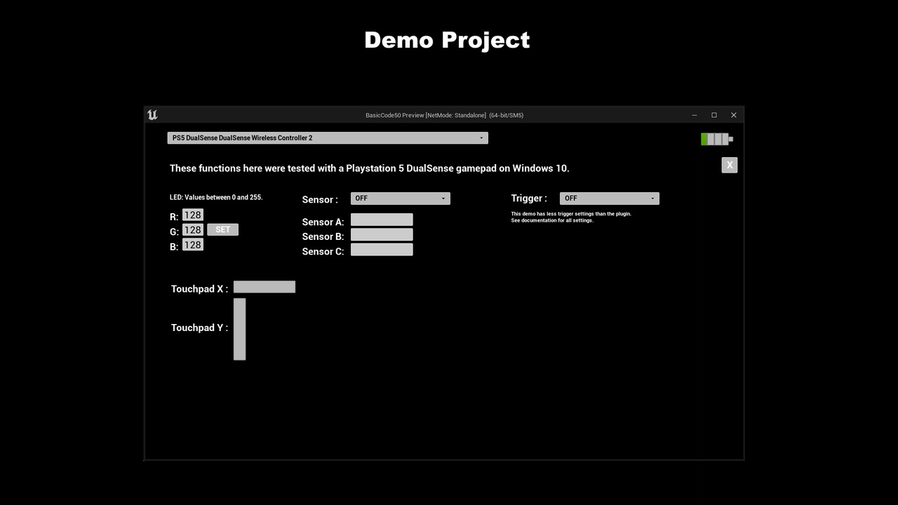 Simple Controller (Advanced Input Device) Plugin