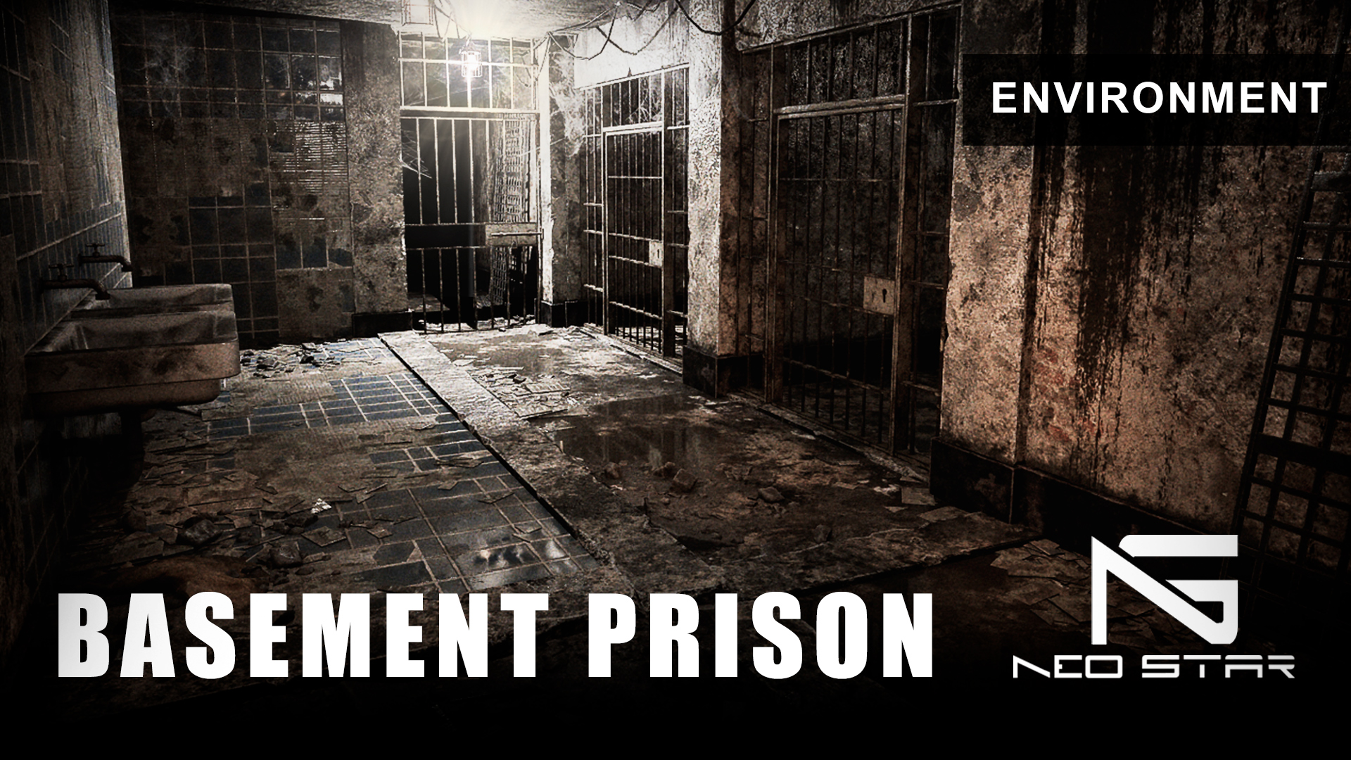 Basement Prison: Realistic Horror Environment | Fab