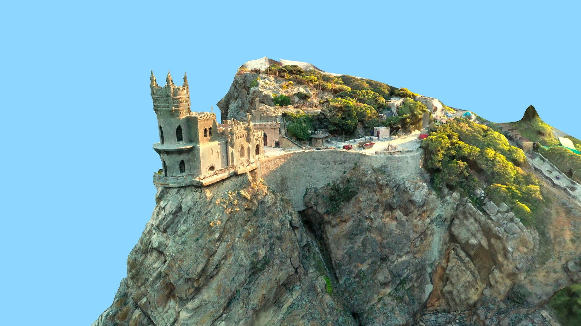 Swallow's Nest Castle, Gaspra, Crimean Peninsula | Fab