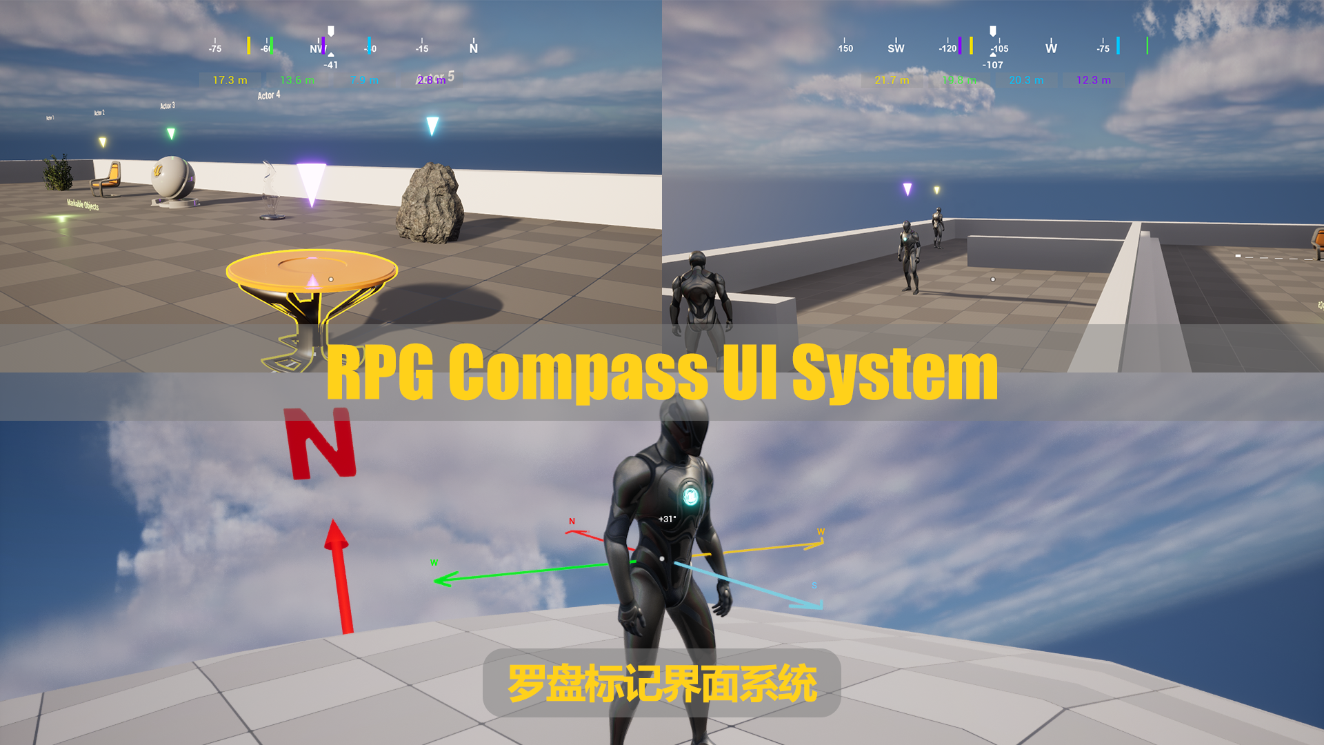 RPG Compass UI System