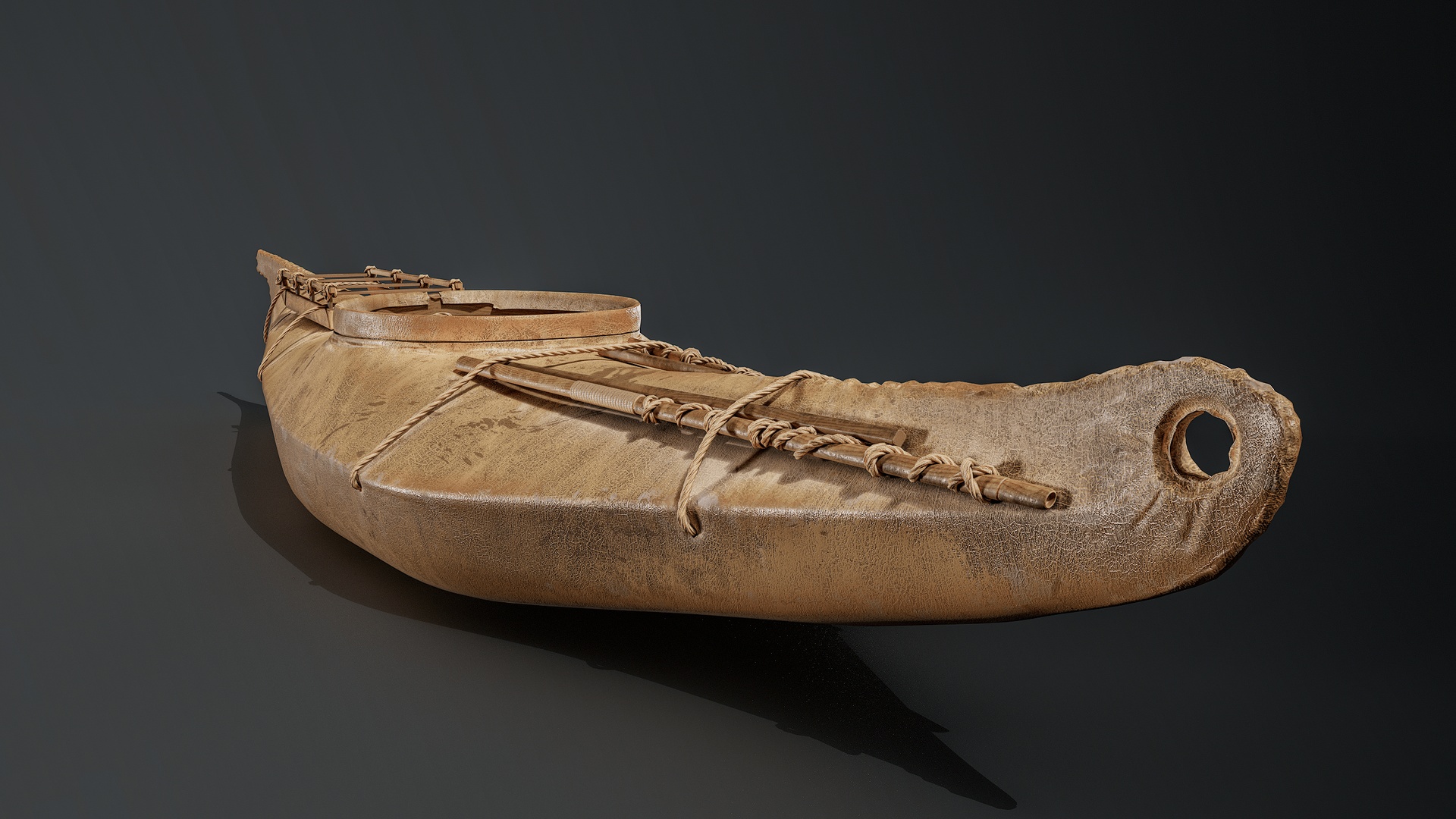 Eskimo Inuit Kayak Boat | Fab