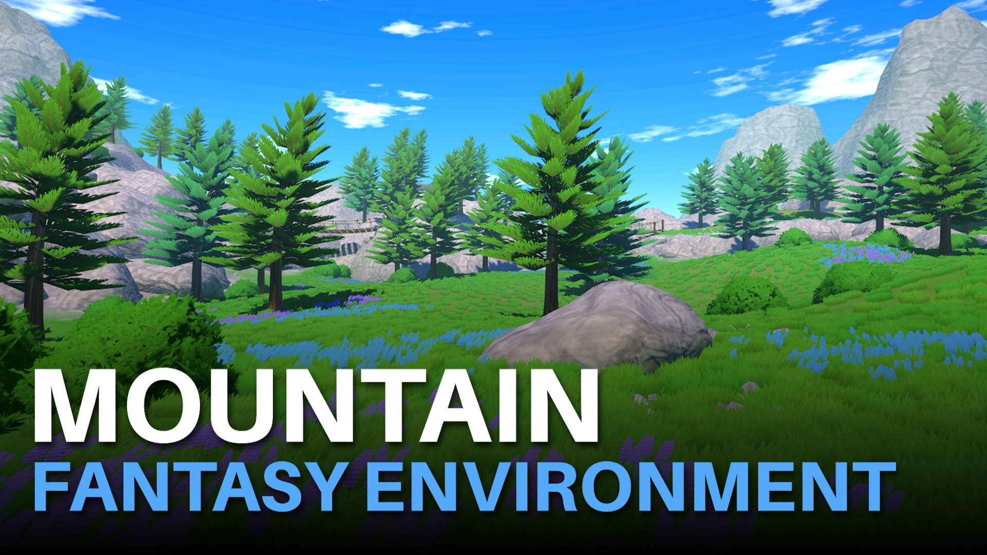 Mountain - Stylized Fantasy Environment | Fab