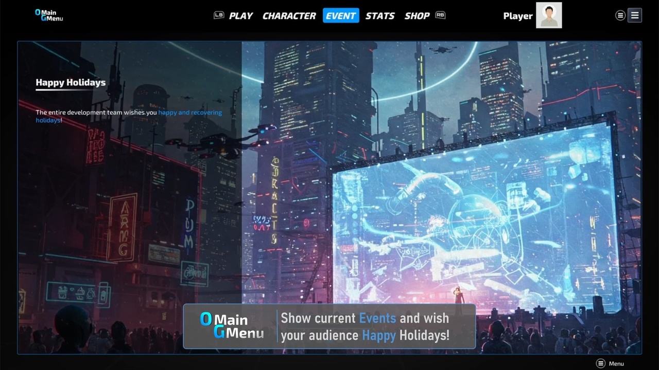 OG Main Menu System Pro