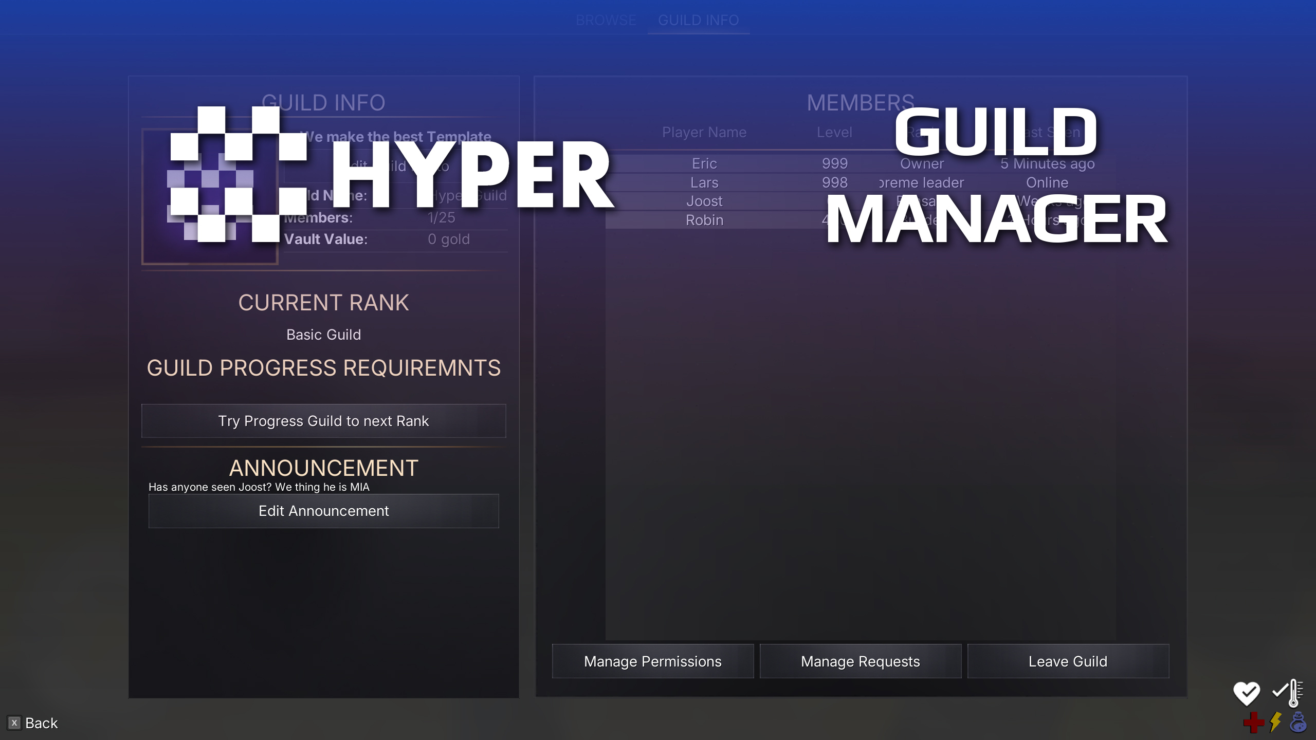 Hyper Guild & Clan System v4 | Fab