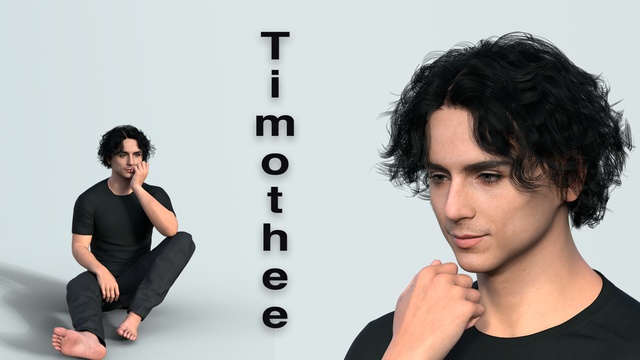 Timothee Сhalamet Rig Character 3D - 3D model by Anka Inoplanetyanka ...
