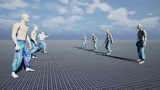 Stylized Athletic Pants — MetaHuman Wardrobe & UE5 Mannequin | Fab