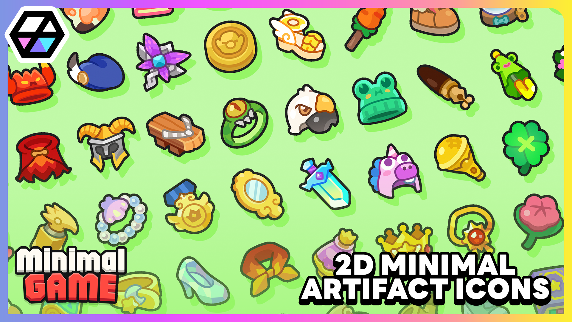 2D Minimal - Artifact Icons | Fab