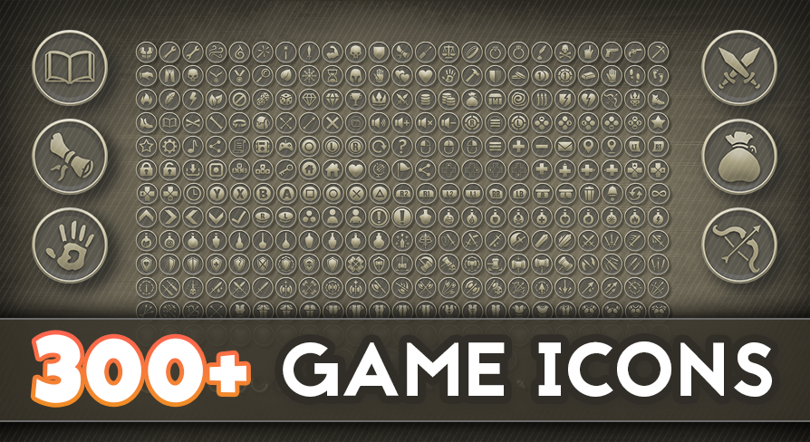 300+ Stylised Icons Pack | Fab