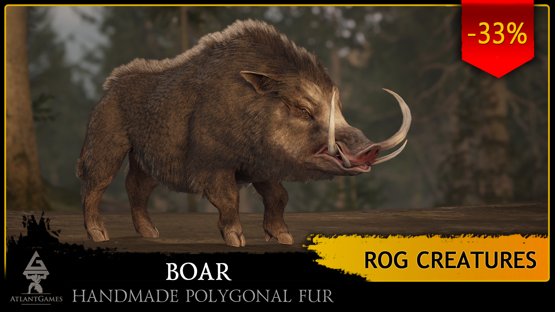ROG Creatures: Boar