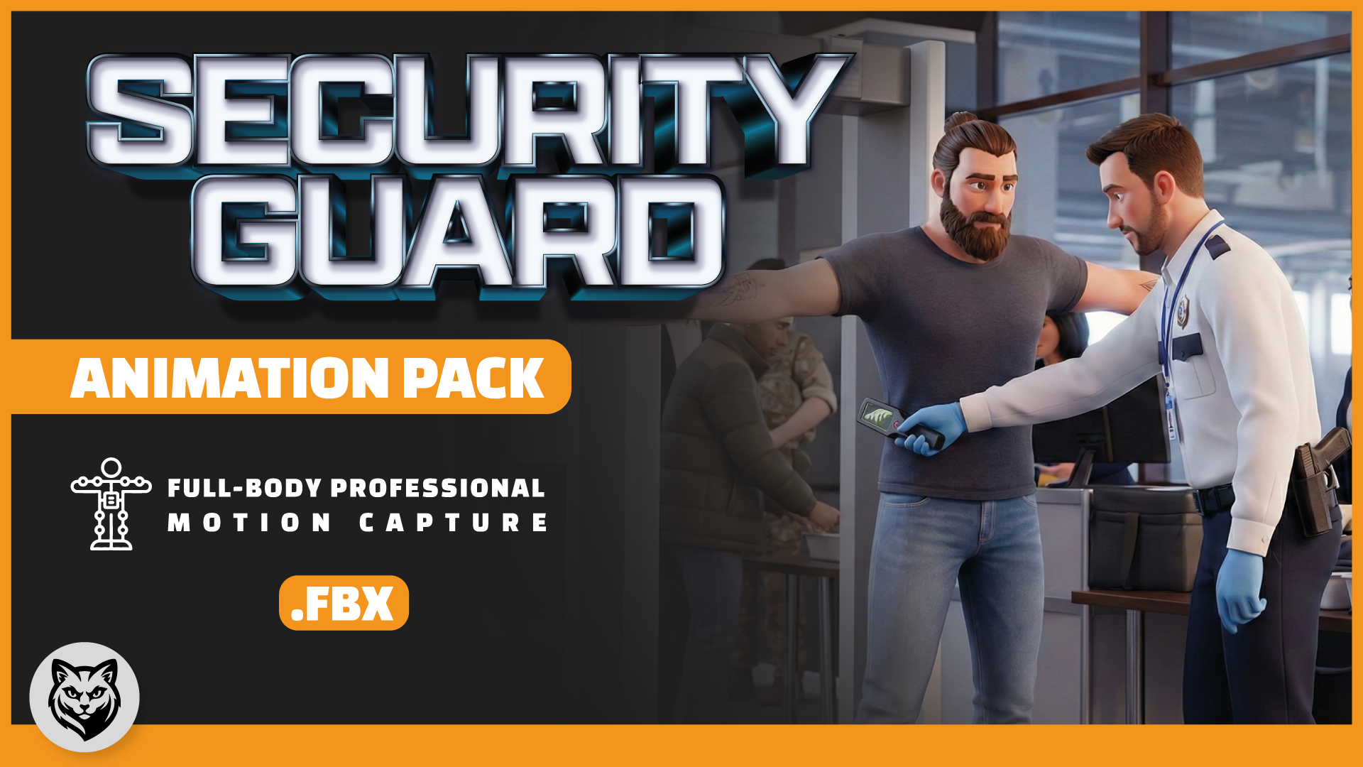 Security Guard Animation Pack | Fab