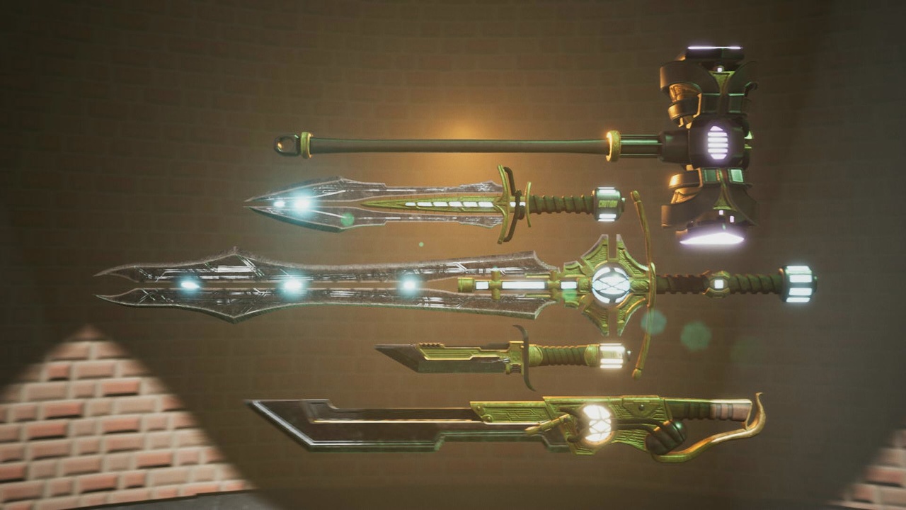 Steampunk Melee Wapens