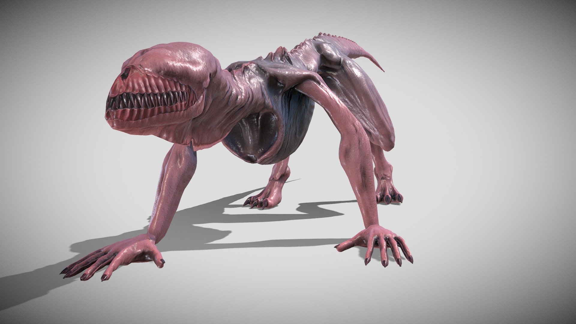 Gameready Ebix Creature (Animated!) | Fab