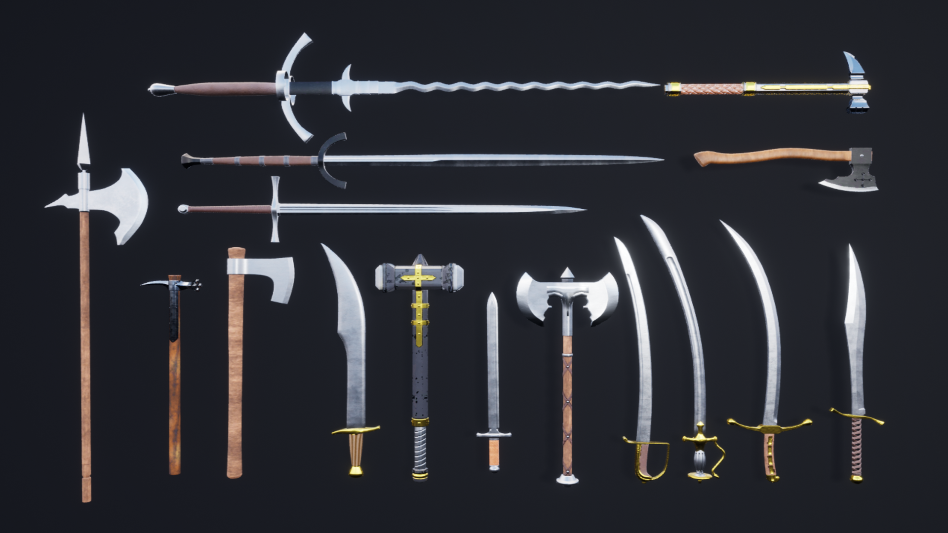Medieval Polearms