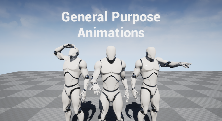 General Purpose Animations Pack | Fab