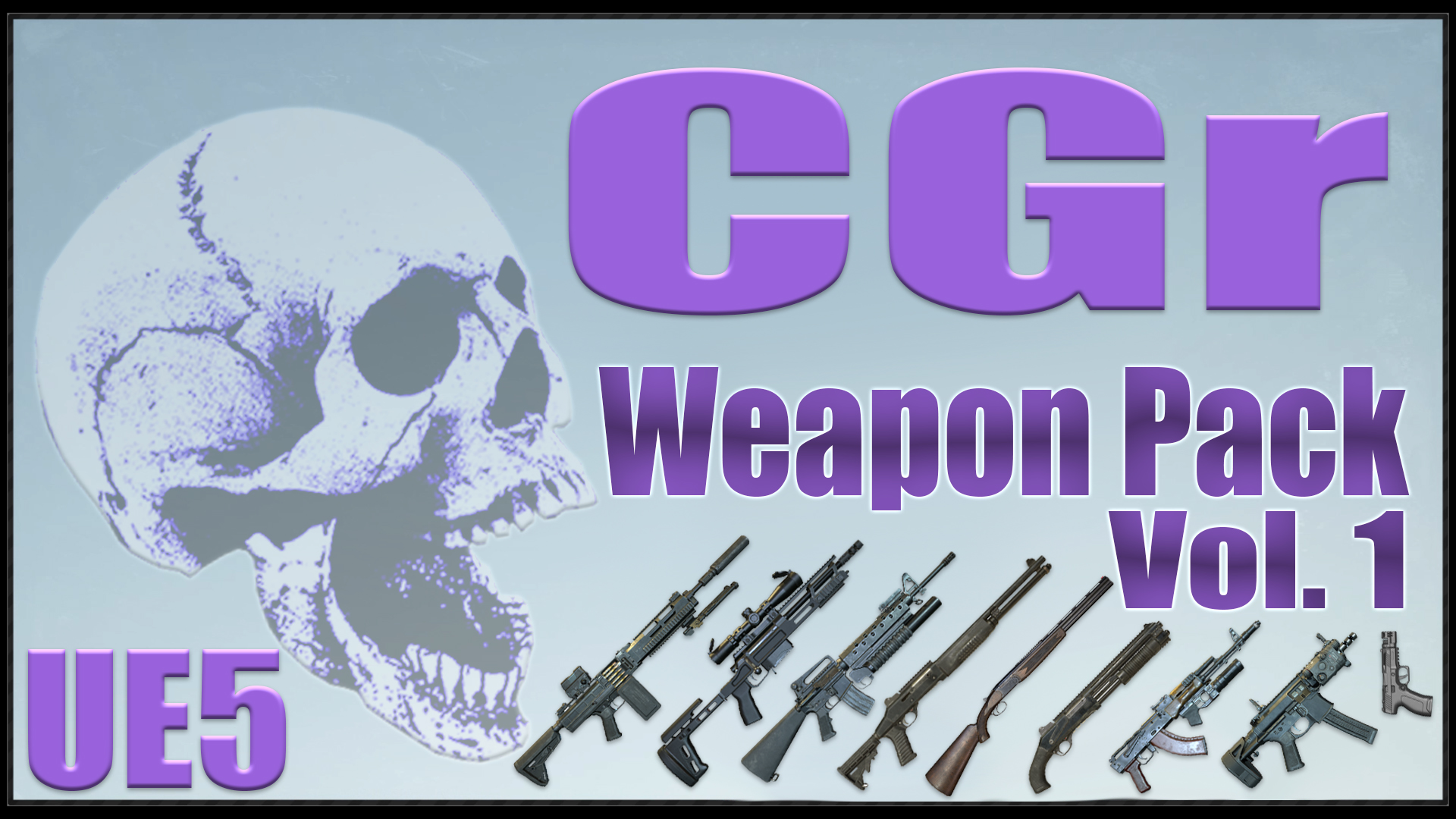 CGr Weapon Pack Vol 1 | Fab