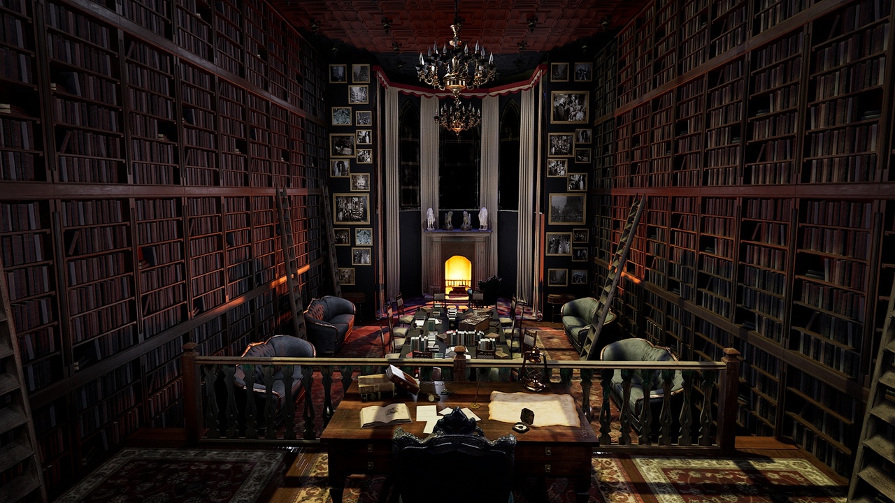 Gothic Grand Library
