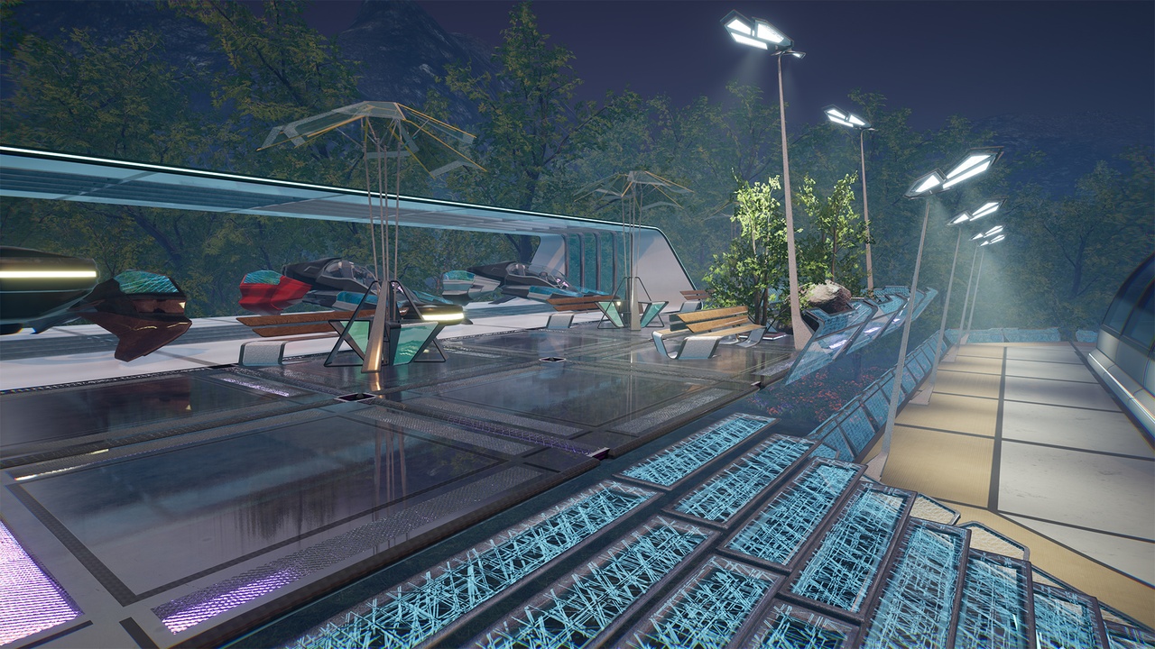 Modular Sci-Fi village