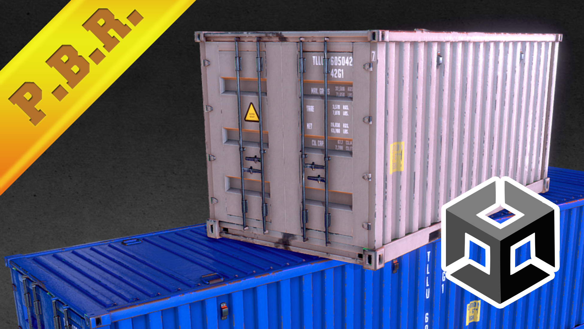 Shipping Container PBR (UNITY 6 SAMPLE) | Fab