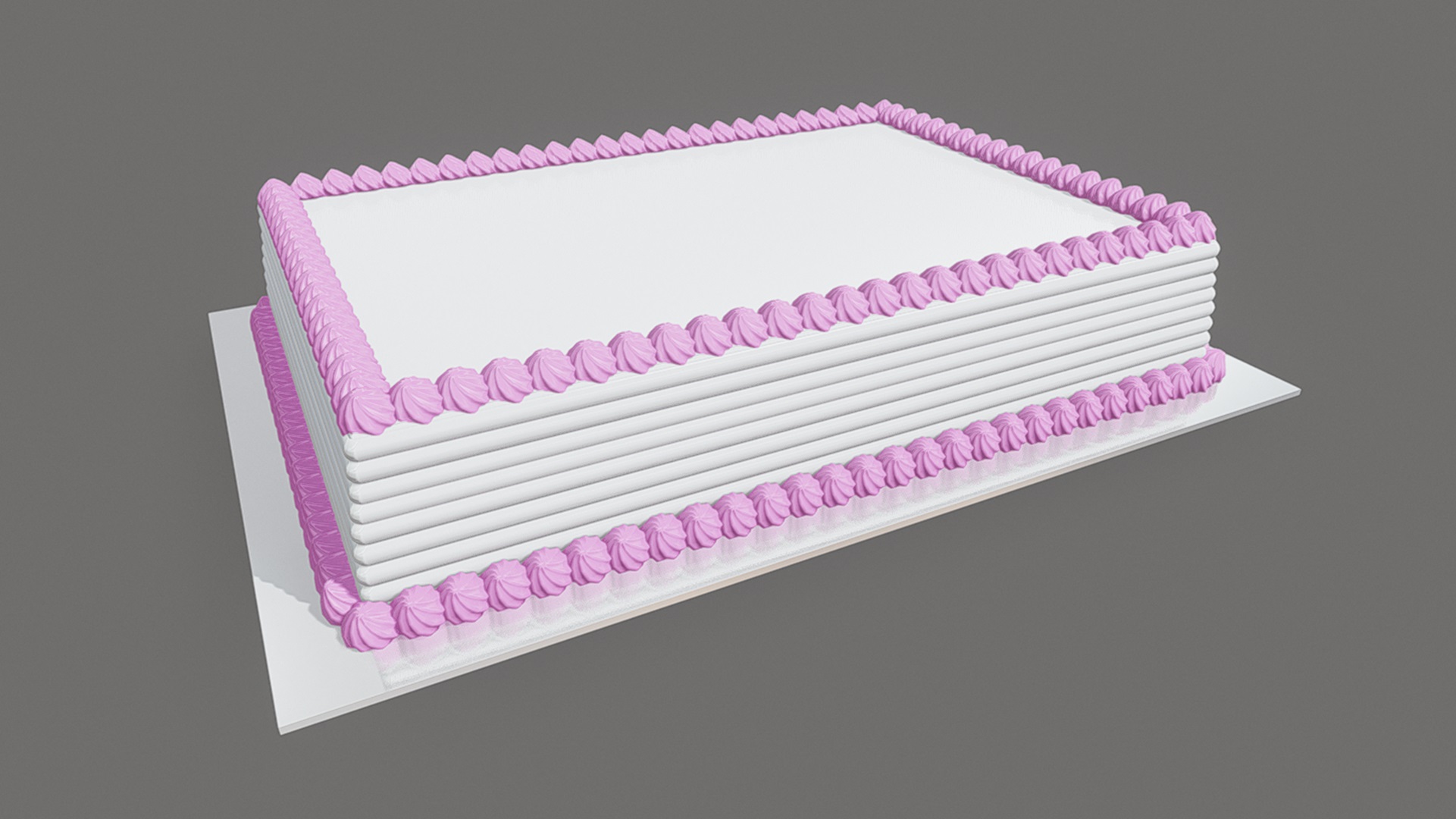 Regular Rectangular Cake | Fab