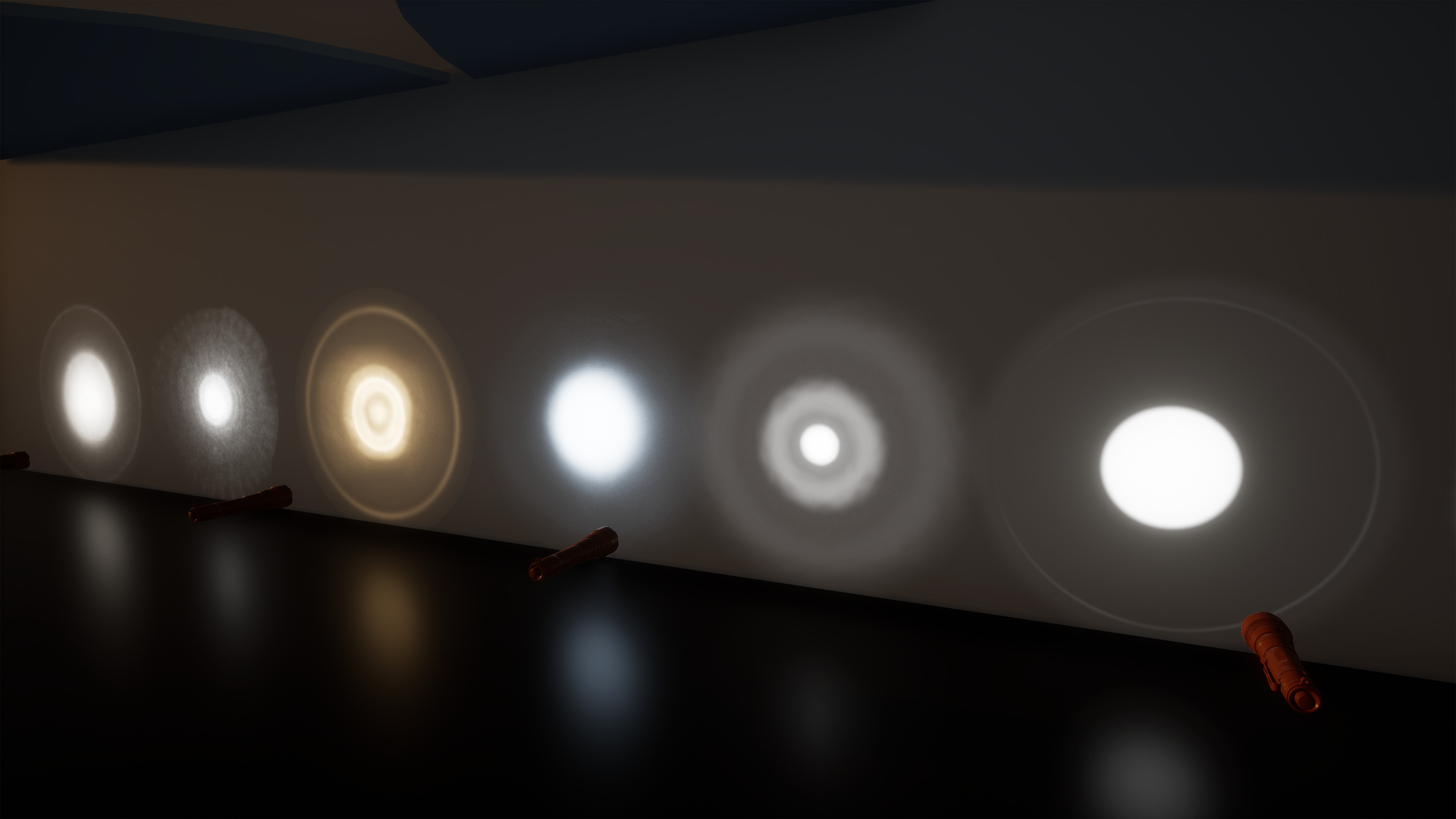 Flashlight Beam Texture