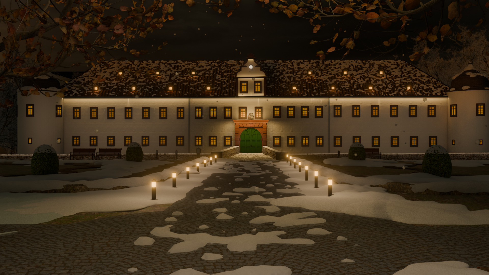 Schloss Heusenstamm Castle Environment | Fab