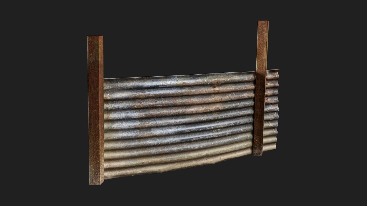 Military Trenches Wall Metal Corrugated 13 | Fab