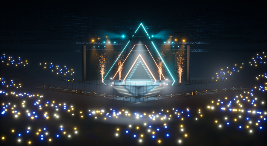 Gorgeous Concert Stage | Fab
