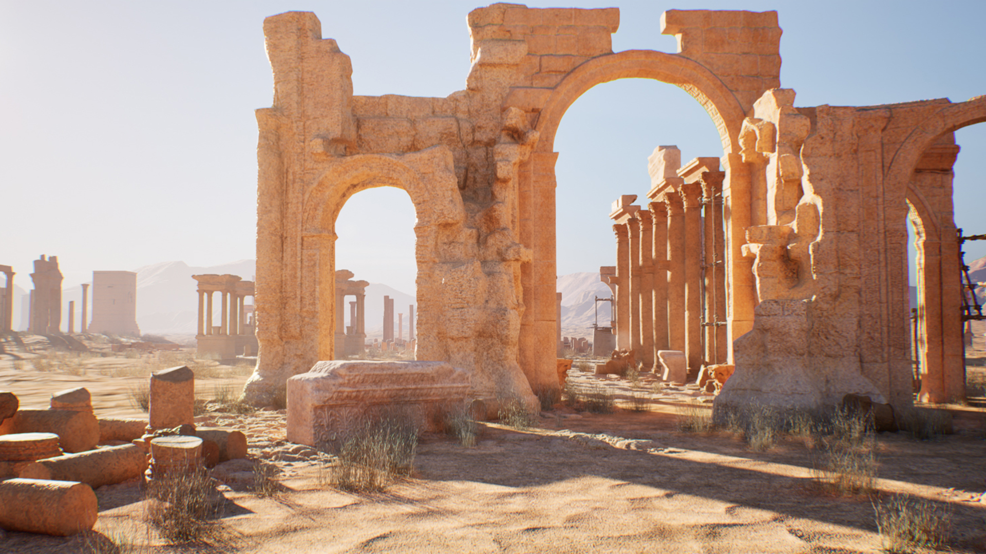 Desert Ruins of Palmyra | Fab