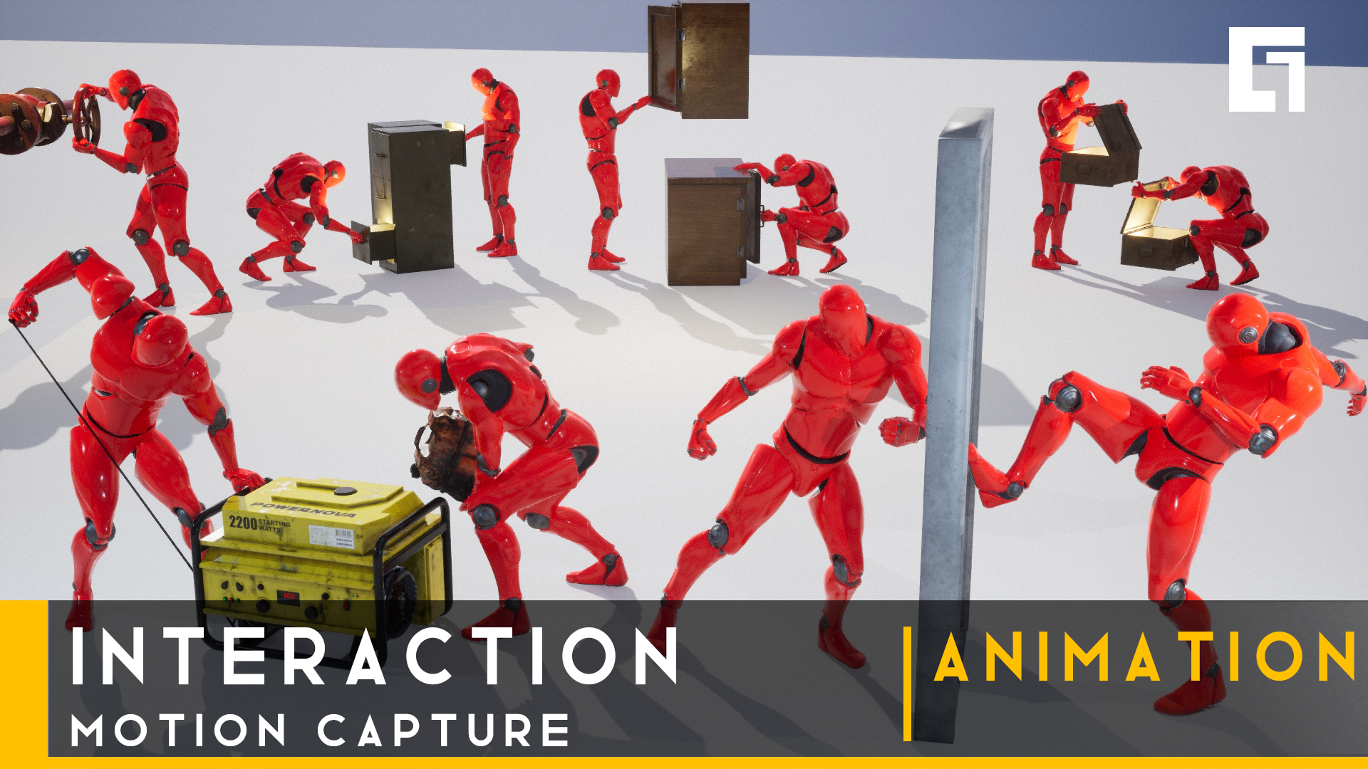 Interaction Animations | Interactive Animated Pack | Fab