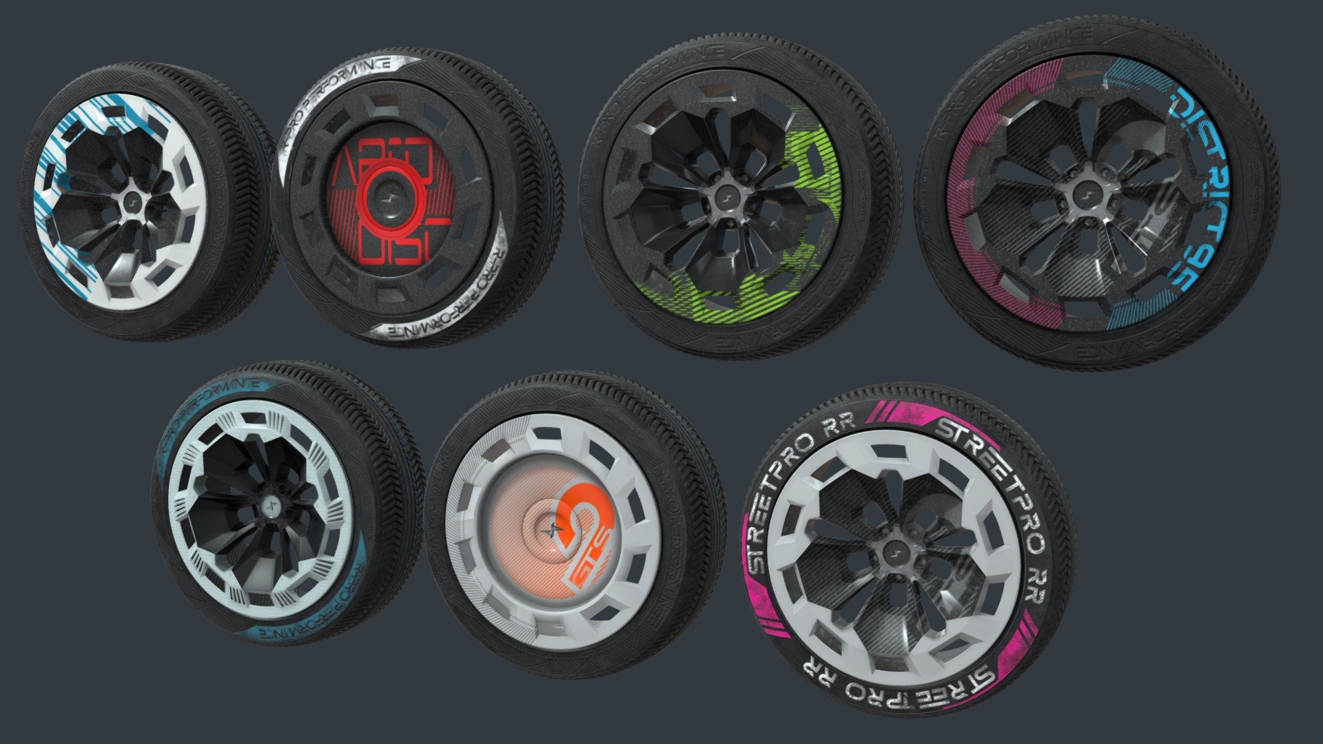 Custom Wheels Pack | Fab