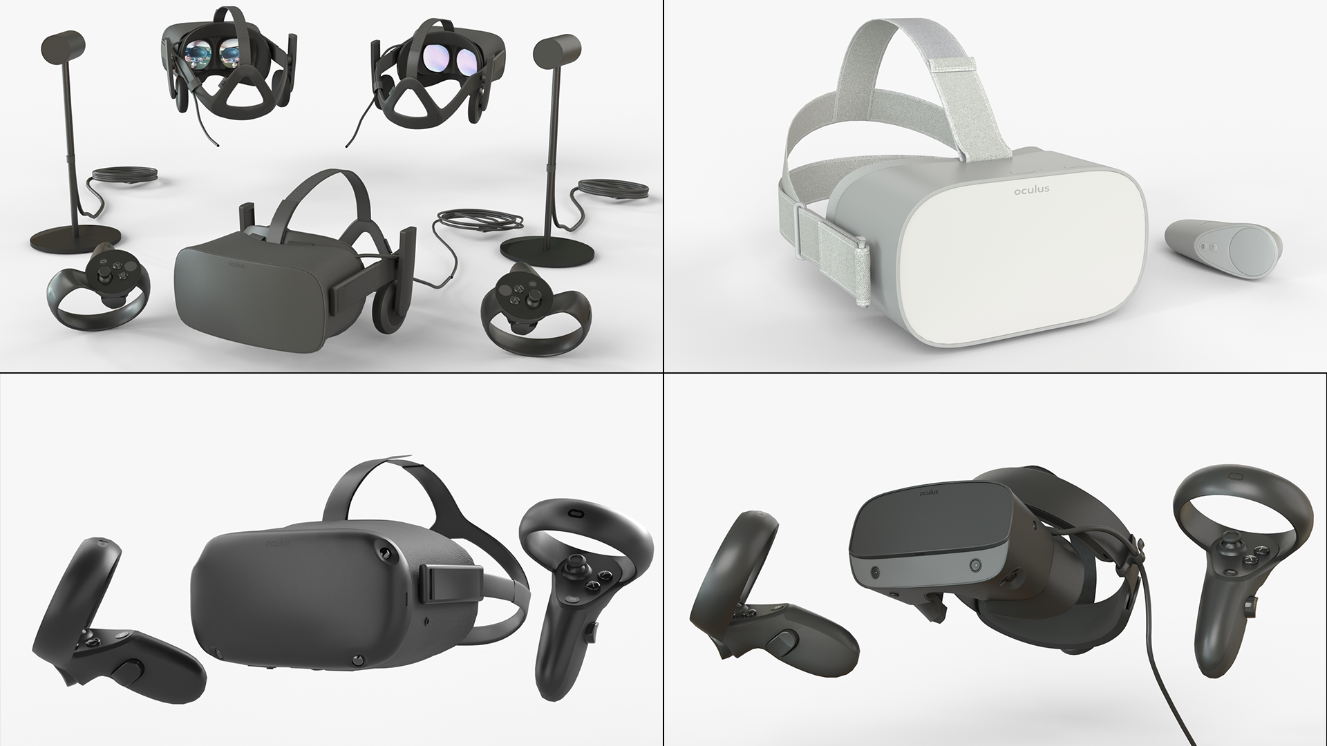 Oculus Collection All headsets and controllers Fab