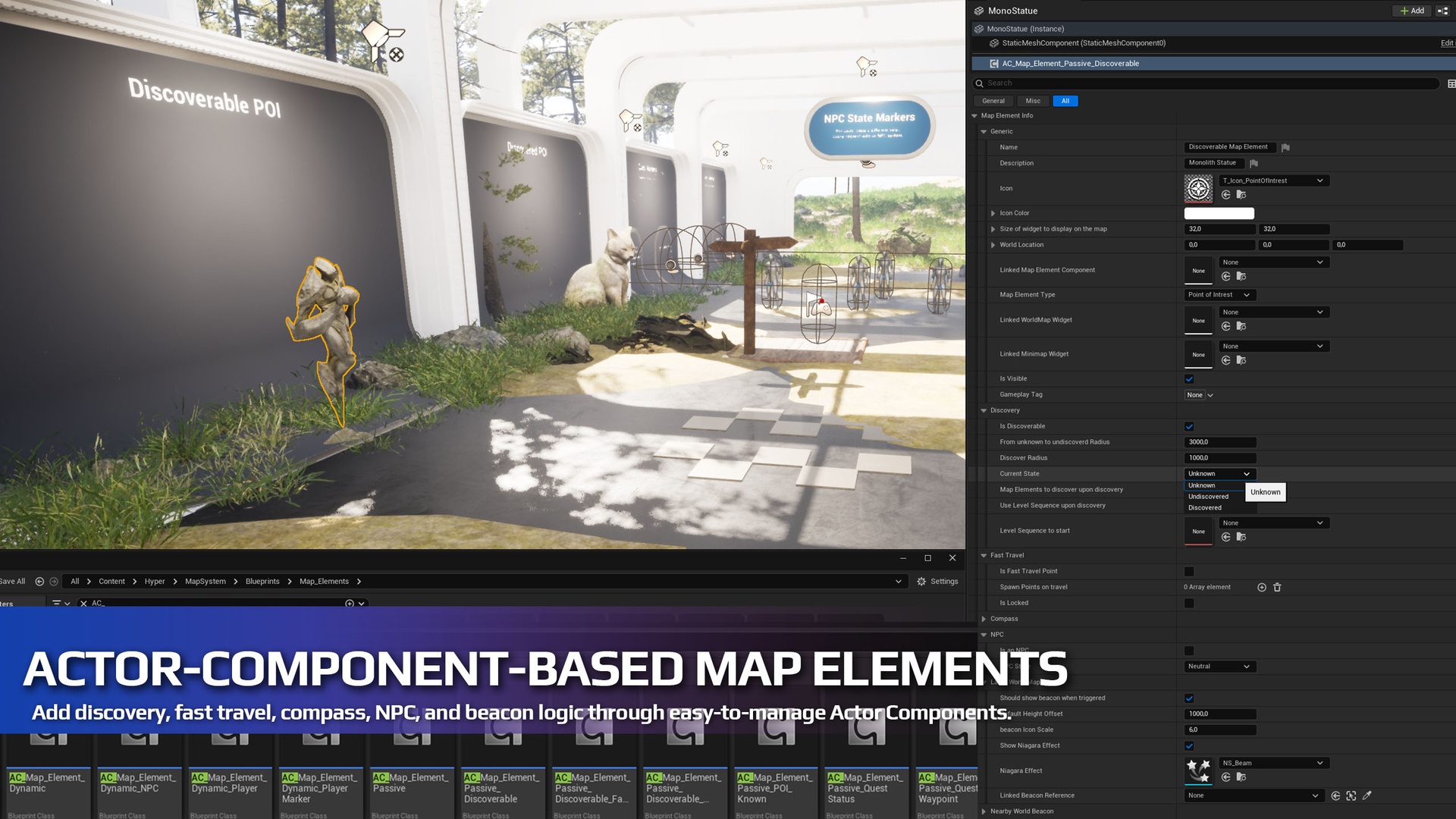 Hyper World Map, Minimap & Compass System v3